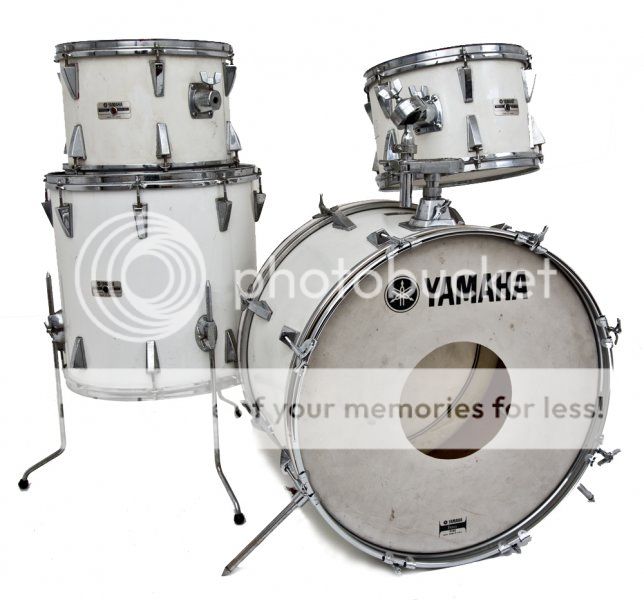 Yamaha 5000 Series White Drum Kit Kit USED! RKDAVKT290413 | eBay