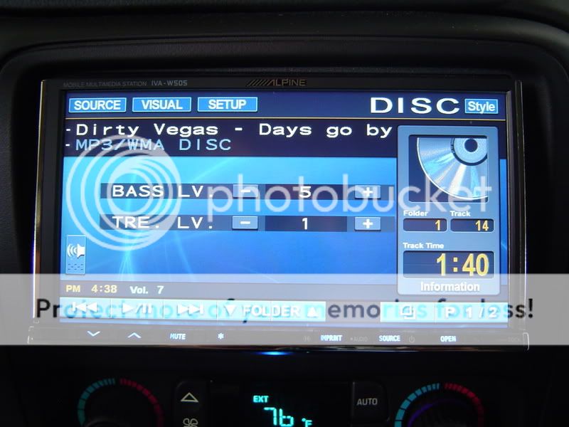 New Headunit - Alpine IVA-W505 | Chevy Trailblazer SS Forum