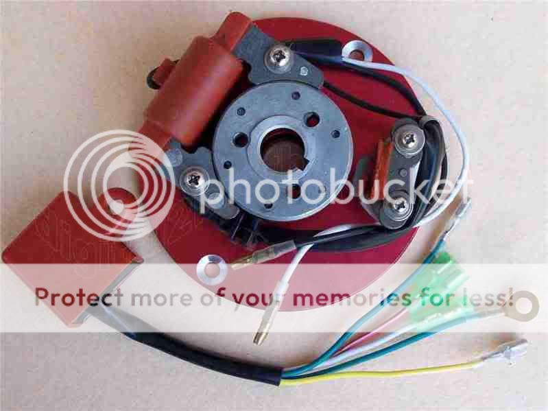 So what i have is Stator-1 black, 1 white