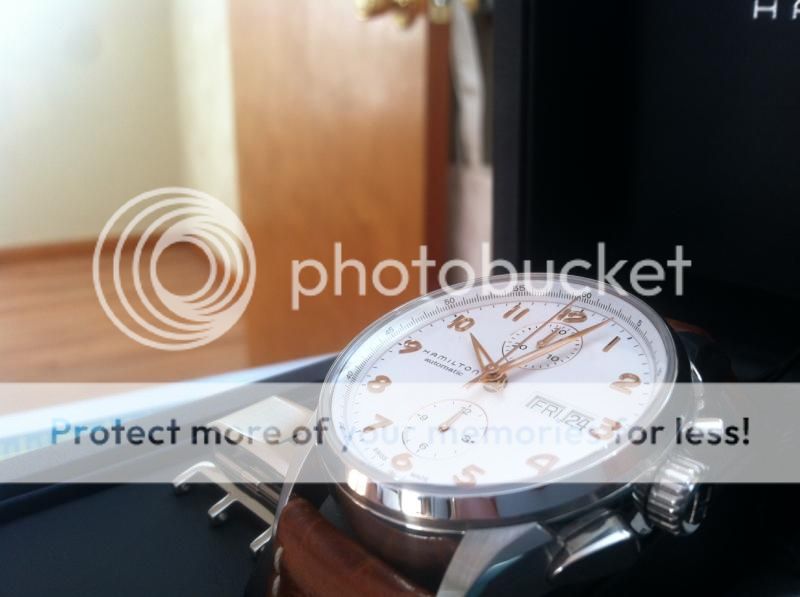 FS Hamilton Jazzmaster Chrono Maestro 41mm White Dial H21 Movement ...
