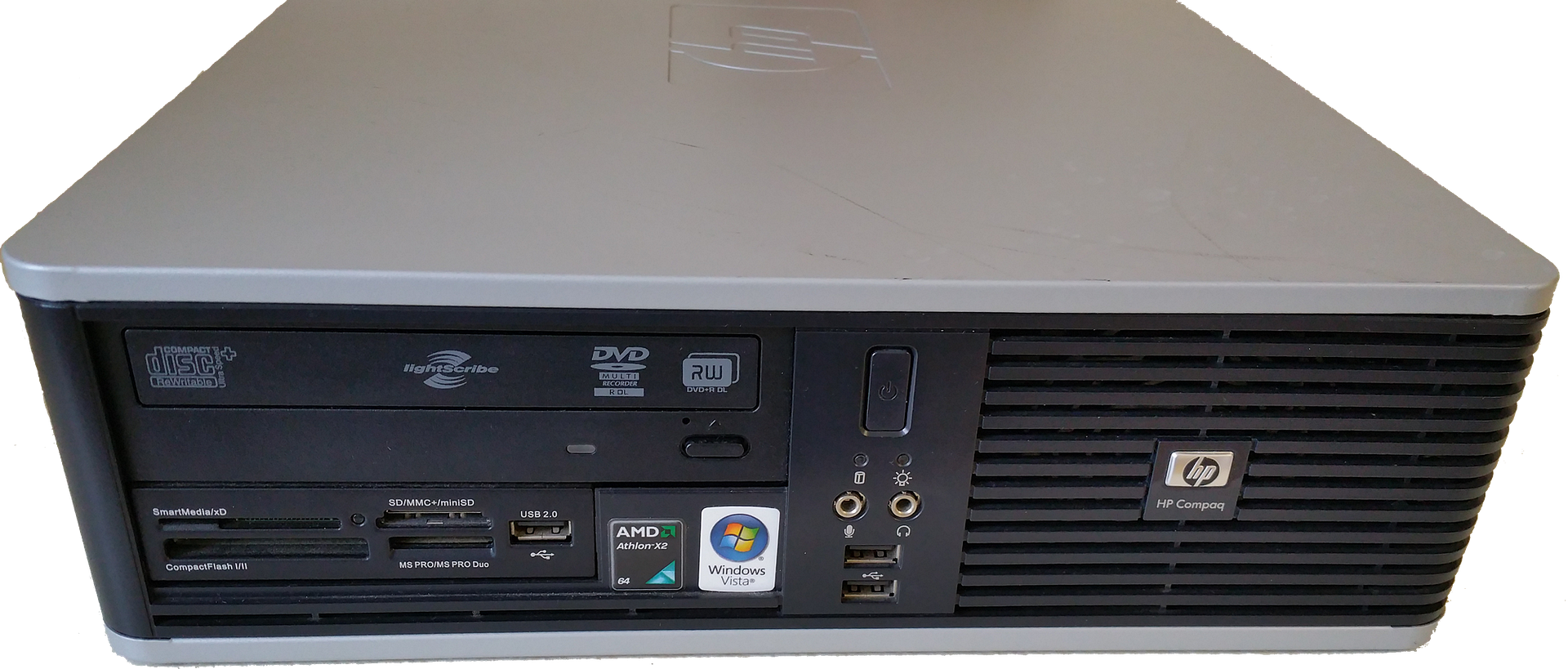 HP Compaq dc5850 SFF PC - Athlon DUAL 4200B 2.3GHz 2 GB 250 GB Vista