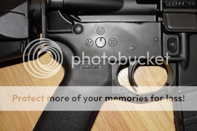 Gotta love the selector markings on these AR lowers > General ...
